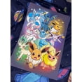 Eeveelutions Poster Pokemon Evolution Anime Wall Art Gaming Decor 24x36 ...