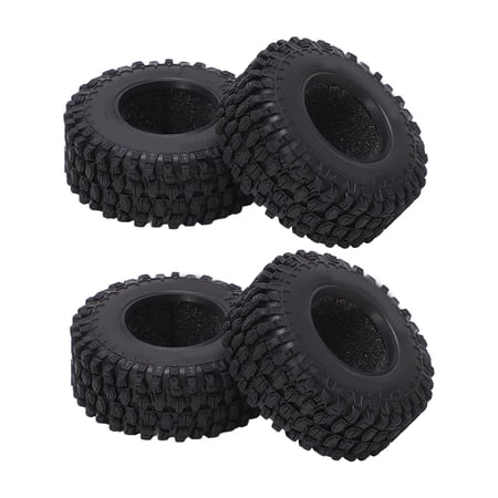 RC Wheel Tire, 51x20mm RC Wheel Tyre Deep Uneven Texture Better Grip ...