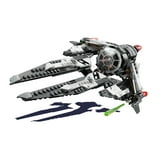 LEGO Star Wars: Black Ace TIE Interceptor Fighter Building Set 75242 ...