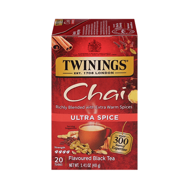 Twinings of London Ultra Spice Tea, 1.41 oz (Pack of 6) - Walmart.com