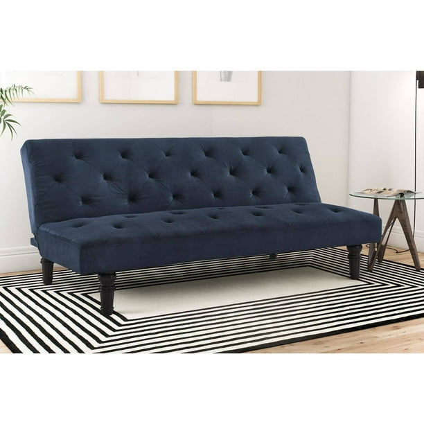Dorel Home Products Orfino Velour Futon, Multiple Colors - Walmart.com