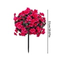 Aufmer 20in Simulated Ground Insert Flower Ornament Realistic Plant ...