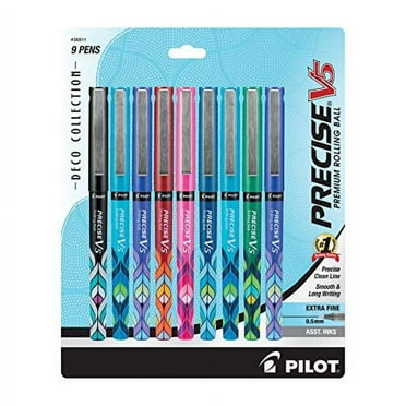 Pilot, Precise V10 RT Refillable & Retractable Rolling Ball Pens, Bold ...