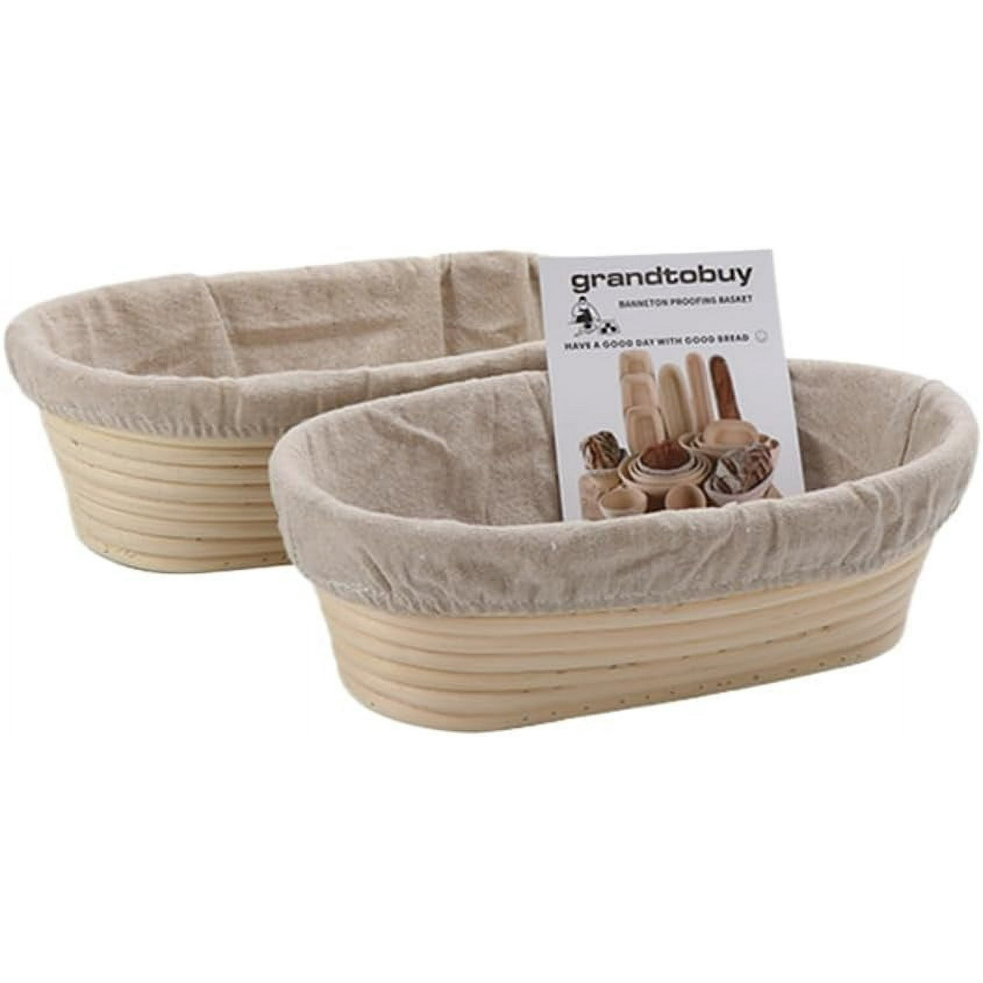 Click here for Unbranded Hugfegwe 10 Oval Bread Proofing Basket P... prices