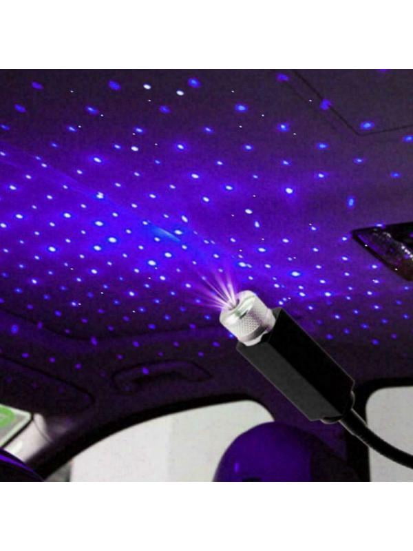 Home & Car Roof Projector Star Light Mini USB Night Romantic Atmosphere ...