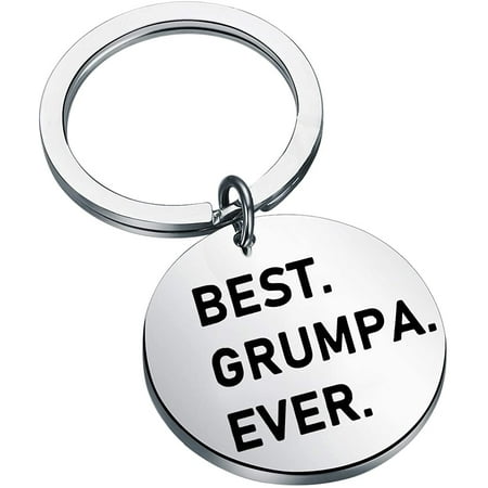 Grumpa Gifts Grumpa Birthday Gift Best Grumpa Ever Keychain Funny ...