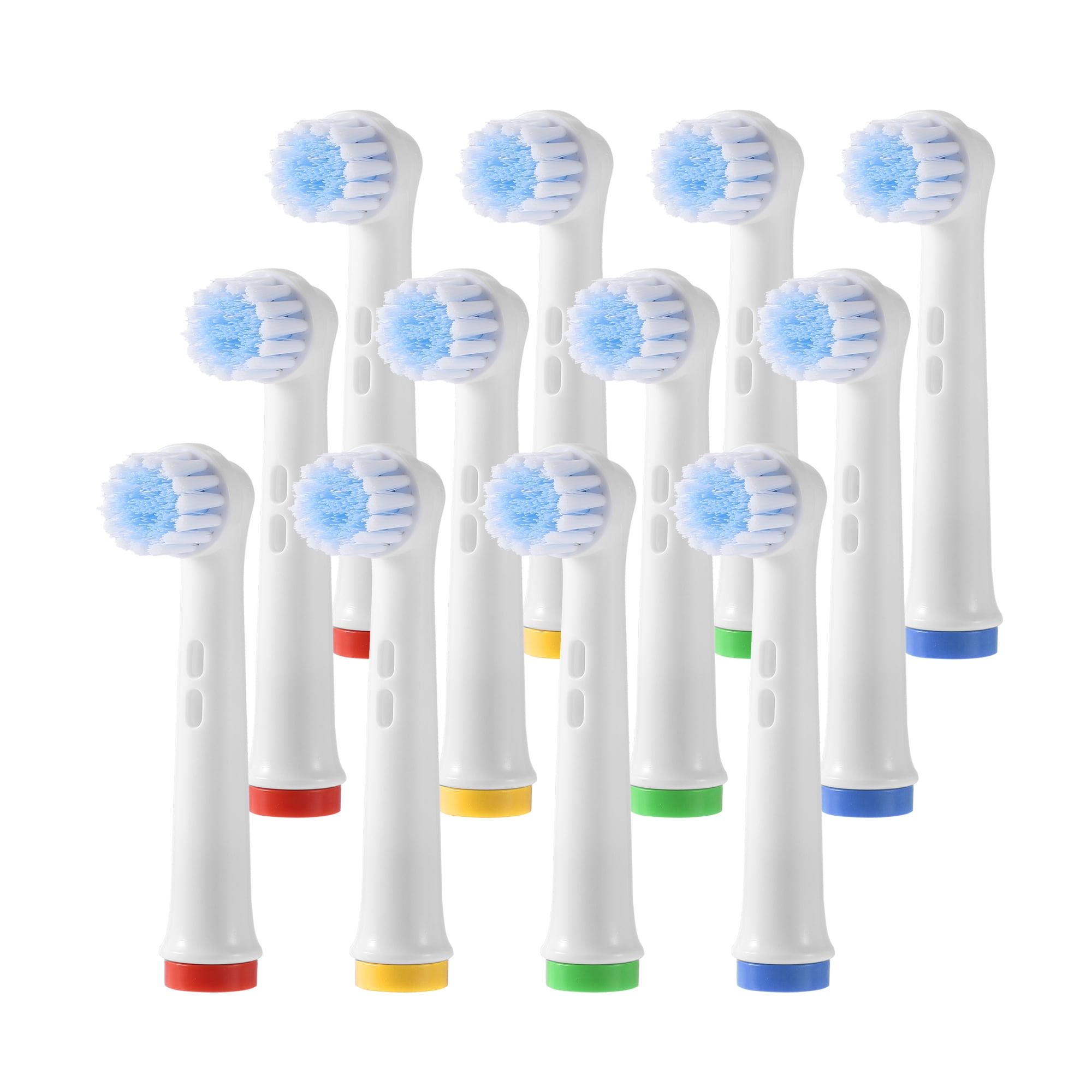 Unique Bargains 12pcs Electric Toothbrush Replacement Heads White ...