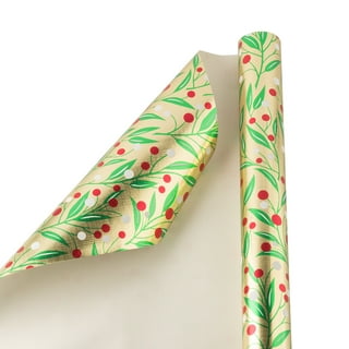Solid Wrapping Paper, 5 x 2.5 ft, Red, 1ct - Walmart.com