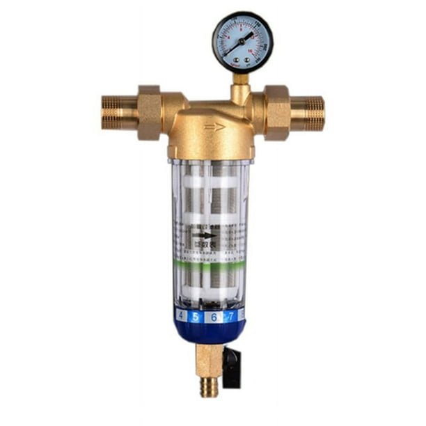 Symkmb Pre Filter Purifier Whole House Spin Down Sediment Water Filter ...