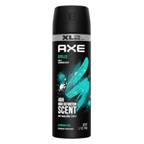 Axe APOLLO Body Spray Deodorant. 48 HOUR ODOR PROTECTION Energized ...