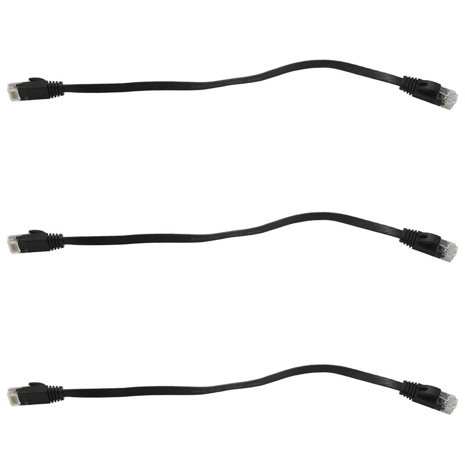 Cable de red de Internet plano de 18 piezas de 30 cm, sólido, Cat6, de ...