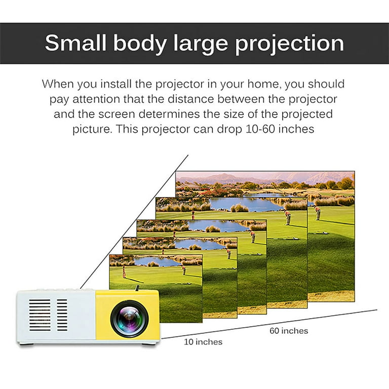 Mini Computer Projector