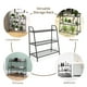 Costway 3-tier Metal Plant Stand Shelf Flower Pot Holder Display Rack ...
