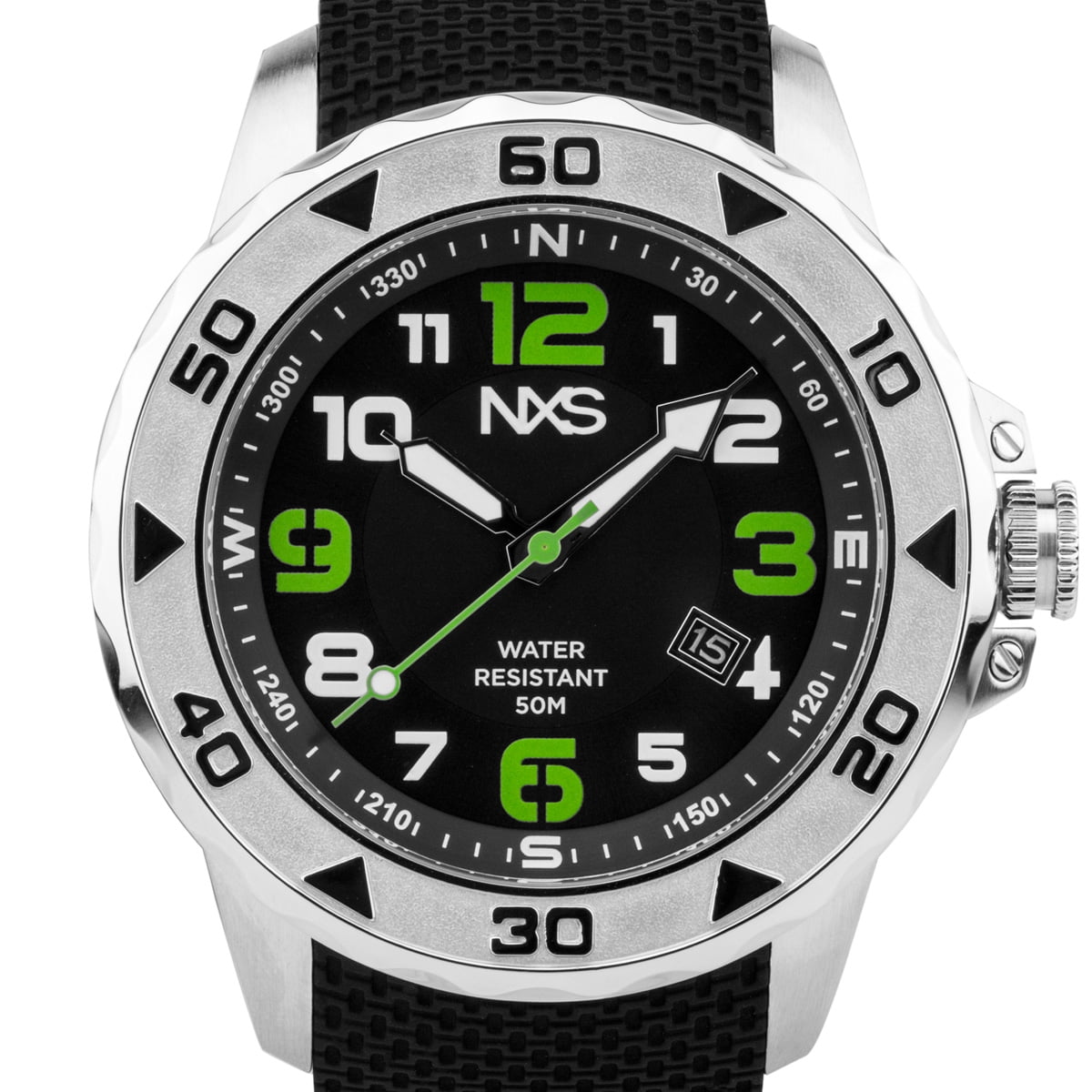 NSX Watches Torstein Men's Sport Watch. Bold Colored Luminescence ...