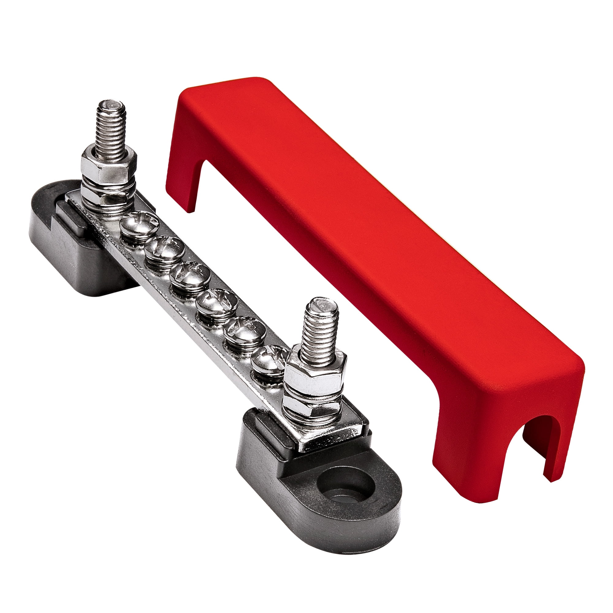 4" Power Distribution Terminal Block Battery Bus Bar - Max 300V AC or ...