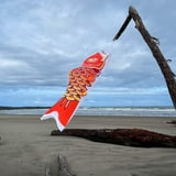 In the Breeze 4778 — Koi Fish Windsock, 24-Inch, Orange/Yellow ...