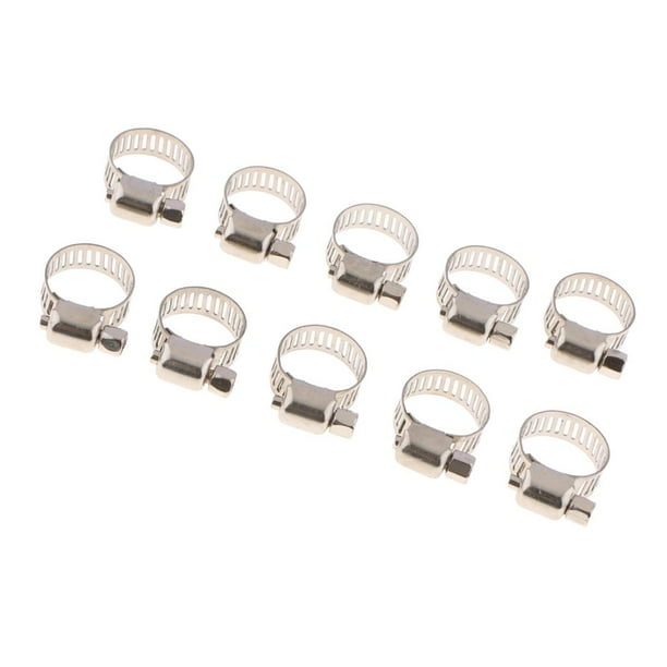 Abrazadera de manguera de tornillo sin fin Soledad Abrazadera de Engranaje Helicoidal de Acero ...