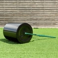 "Costway Steel Manual Hand Push Lawn Roller, 16""x 20"", Water-filled ...