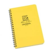 Rite in the Rain Weatherproof Side Spiral Notebook, 4.625" x 7", Tan ...