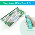 iDuster Compressed Air Spray, Canned Air for Keyboard Cleaning, Air ...