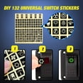 Nilight 6 Gang Rocker Switch Aluminum Panel Toggle Dash 5 Pin ON/Off ...