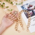Aluminum Twist Chain Bag Straps for Purse Handle Replacement Golden ...