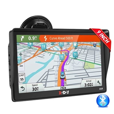 "7"" Touchscreen GPS Navigation for Car, Truck & RV, Sunshade, Voice ...