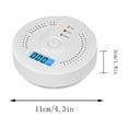 Portable Carbon Monoxide Alarm, Handheld CO Detector with High ...