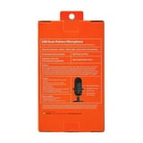 onn. USB Dual-Pattern Microphone - Walmart.com