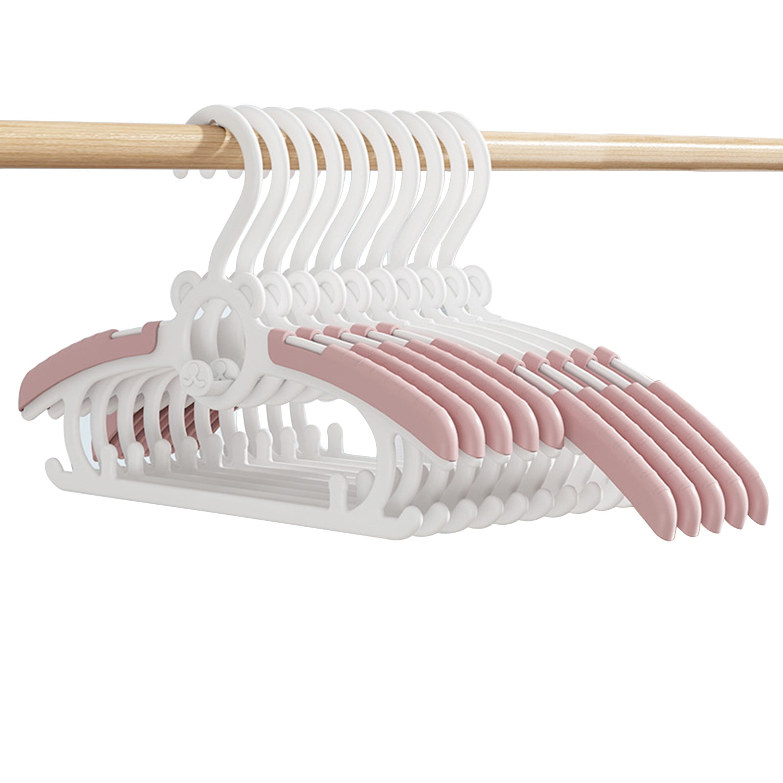 Trayknick Space-saving Hangers for Kids Children Hanger Space-saving ...