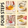 Mushroom Cooking Pot Set Whimsical Ceramic Cookware Cute Cottagecore ...