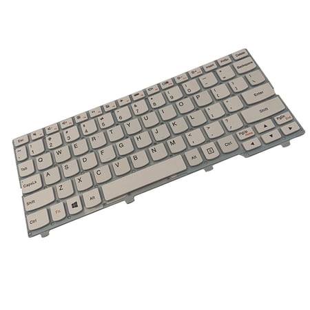 White Laptop Keyboard Fluent Typing keyboard selects reliable plastic ...