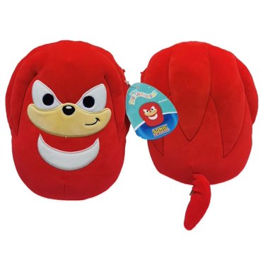 Squishmallows SEGA's Sonic Video Game, 10'' Knuckles Plush Toy - Child ...