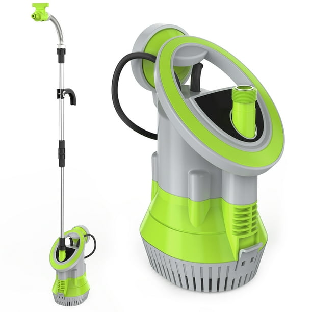 Fluentpower 1/2HP Submersible Water Butt Pump, Rain Barrel Pump 1050 ...