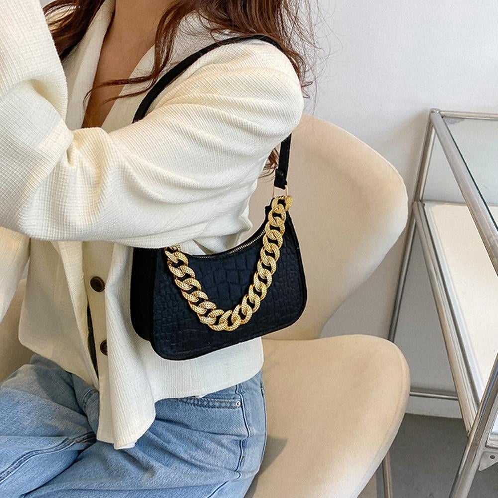 Click here for Beatiz Chain Handbag Fashionable Armpit Bag Trendy... prices