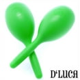 D’Luca Percussion Green Fish Style Plastic Maraca - Walmart.com