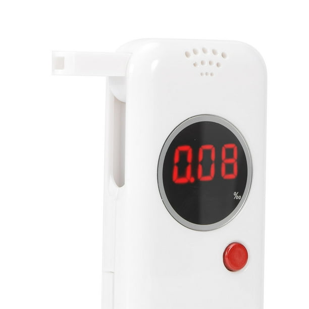 Drunk Driving Tester Handheld Exhale Blow In Detector Lcd Instrument ...