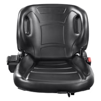 KFFKFF Universal Tractor Seat, Adjustable Folding Seat with Micro ...