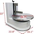 4-16" Cake Cream Spreading Coating Smearing Machine with LCD Operation ...