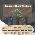 Large Hangboard Rock Climbing Training Board, Fingerboard with Jugs ...
