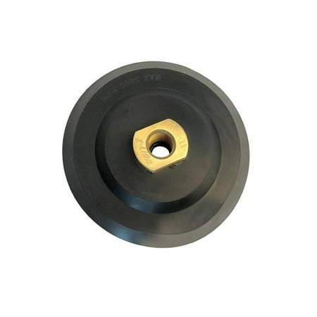 4-Inch Rubber Backer Pad / Rubber Backing Pad with 5/8'' 11 Thread ...