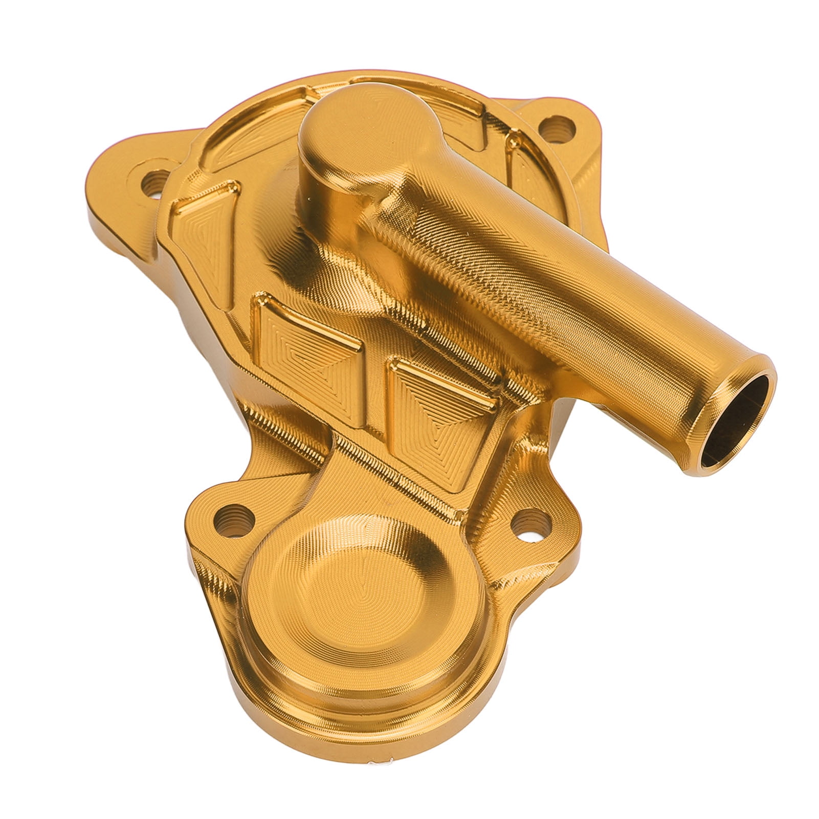 Motorcycle Water Pump Coolant Cover, Aluminum Alloy with Heat Sink ...