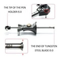 Woodworking Linear Arc Dual-purpose Scriber Parallel Line Drawing Tool ...