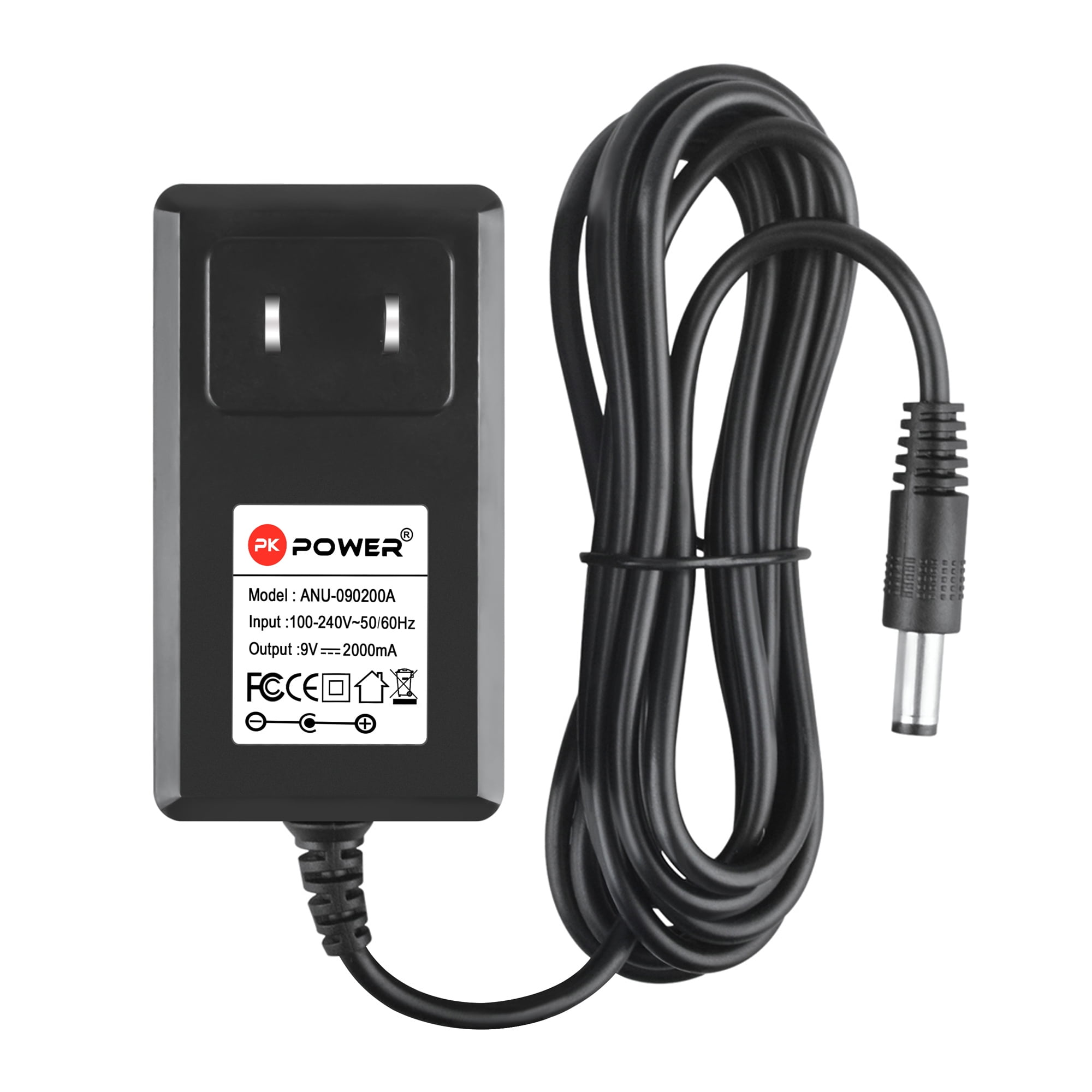 PKPOWER AC Adapter Charger for Sega Genesis System MK-1601 1601 MK-1602 ...