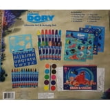 Finding Dory 100+ Art and Activity Set-Markers,Paints,Crayons,Pads ...
