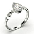 Dazzling Boho & hippiepie 1.25 Carat Pear Cut Diamond Moissanite ...