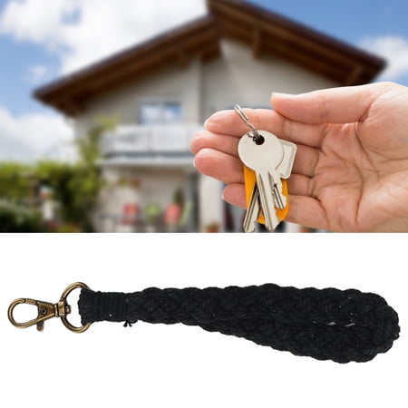 ANGGREK Macrame Keychains, Boho Keychain Metal Clip For Crafts For Car ...