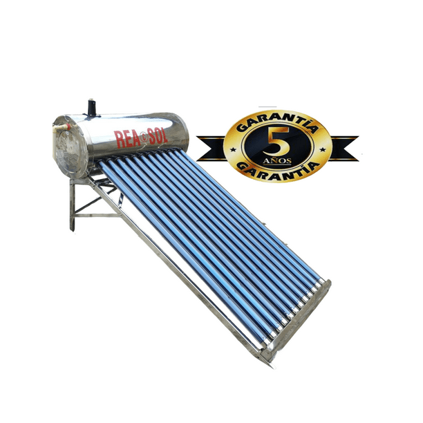 Calentador solar 12 tubos acero inox 150 litros para tinaco | Bodega Aurrera en línea