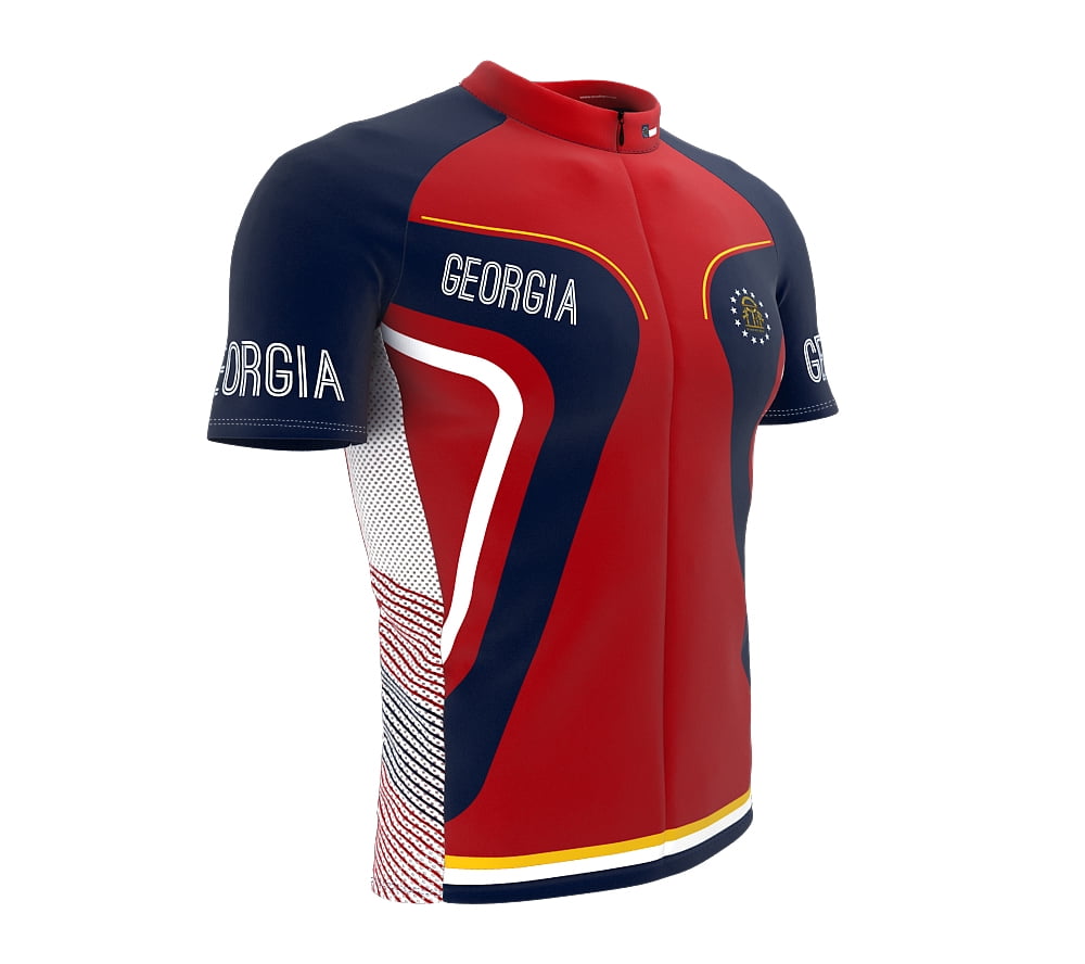 Georgia Bike Short Sleeve Cycling Jersey for Men - Size 2XL - Walmart.com