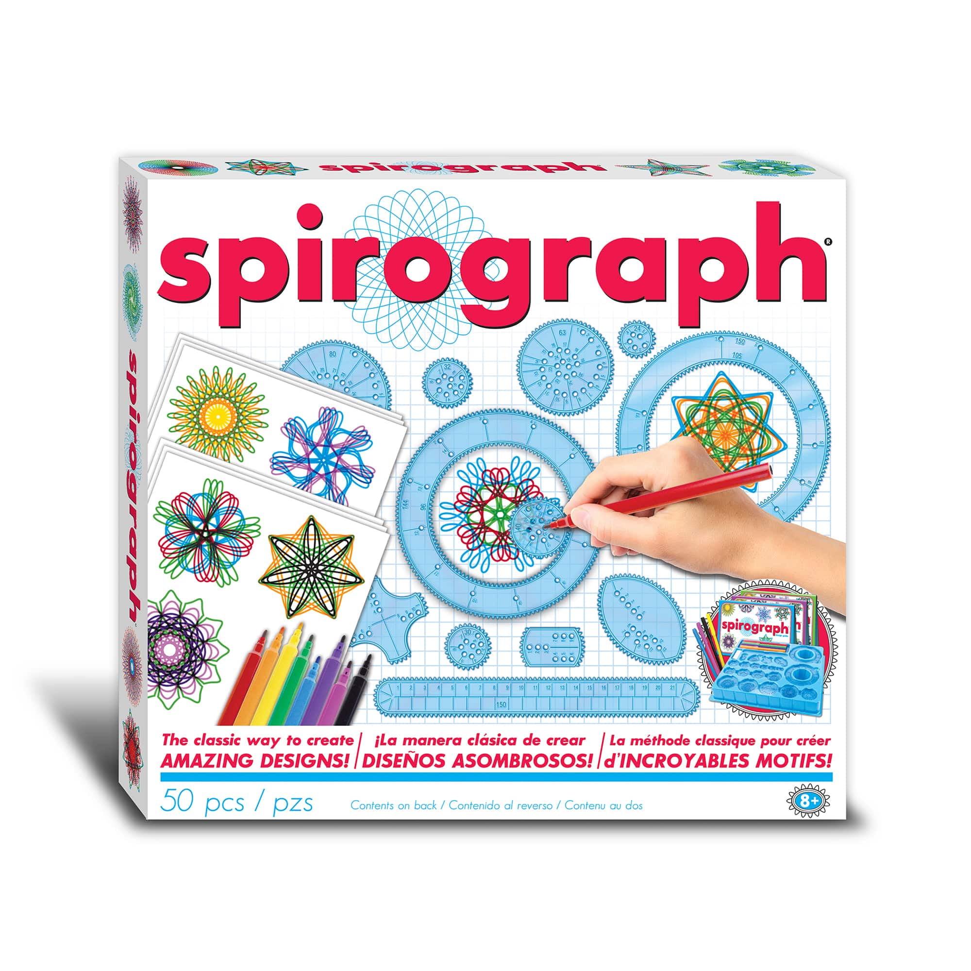 12 Pack: The Original Spirograph® Design Set With Markers - Walmart.com